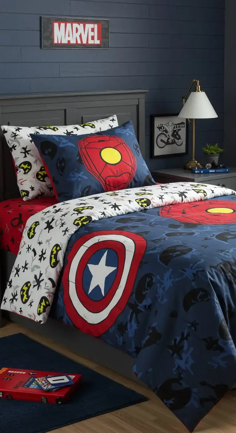 15 Cool Marvel Bedroom Ideas For Boys’ Spaces
