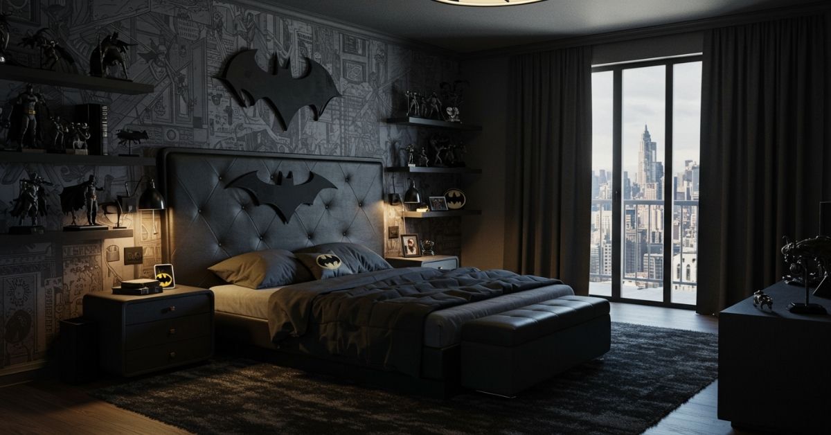 21 Batman Bedroom Ideas To Make Any Room Super Cool